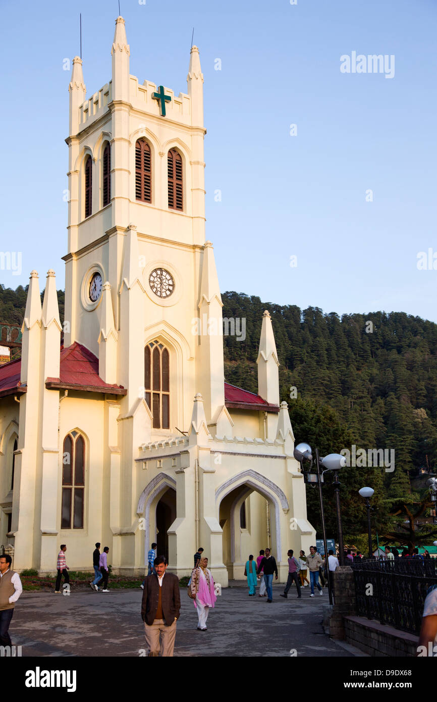 Christ Church of Shimla, Himachal Pradesh, India Stock Photo - Alamy