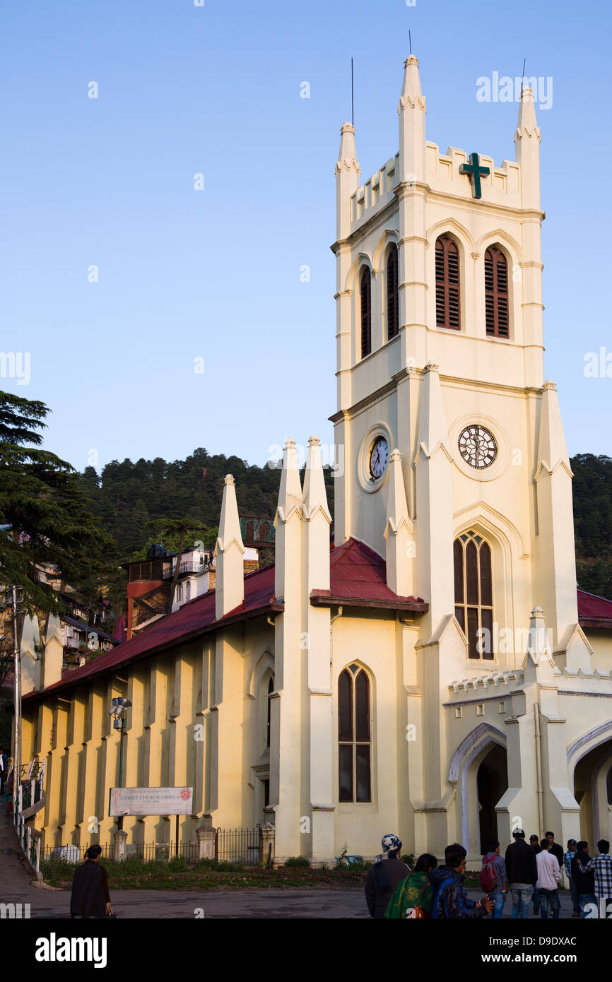 Christ Church of Shimla, Himachal Pradesh, India Stock Photo - Alamy