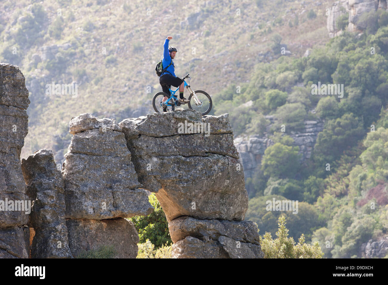 Man standing rock formation hi-res stock photography and images - Alamy