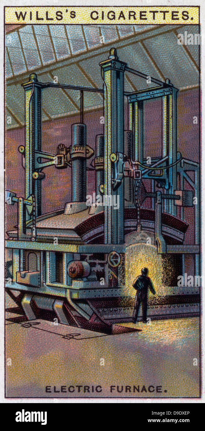 Engineering Wonders, 1927: Greaves-Etchell electric furnace Stock Photo ...
