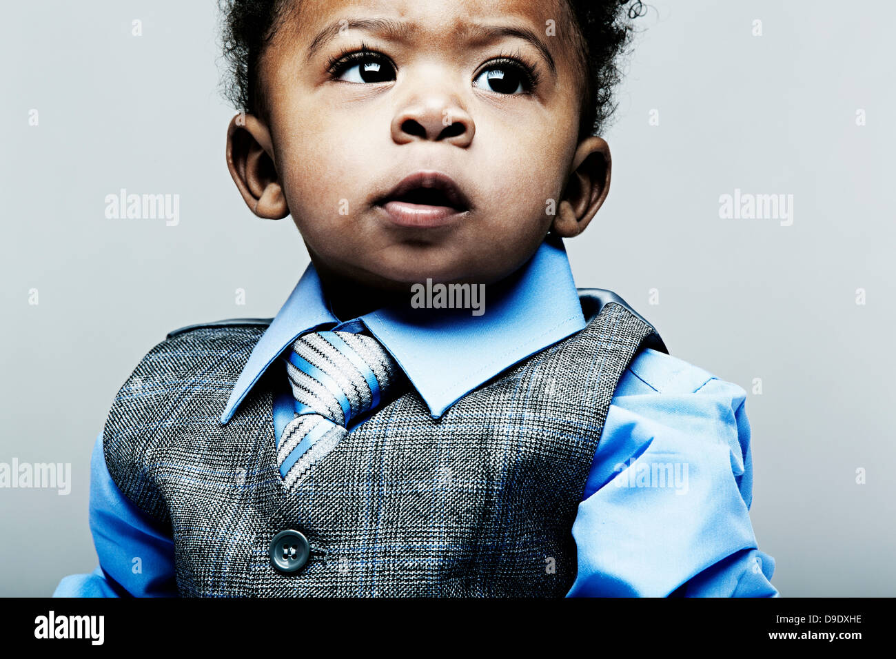 Boy wearing shirt and tie hi-res stock photography and images - Alamy