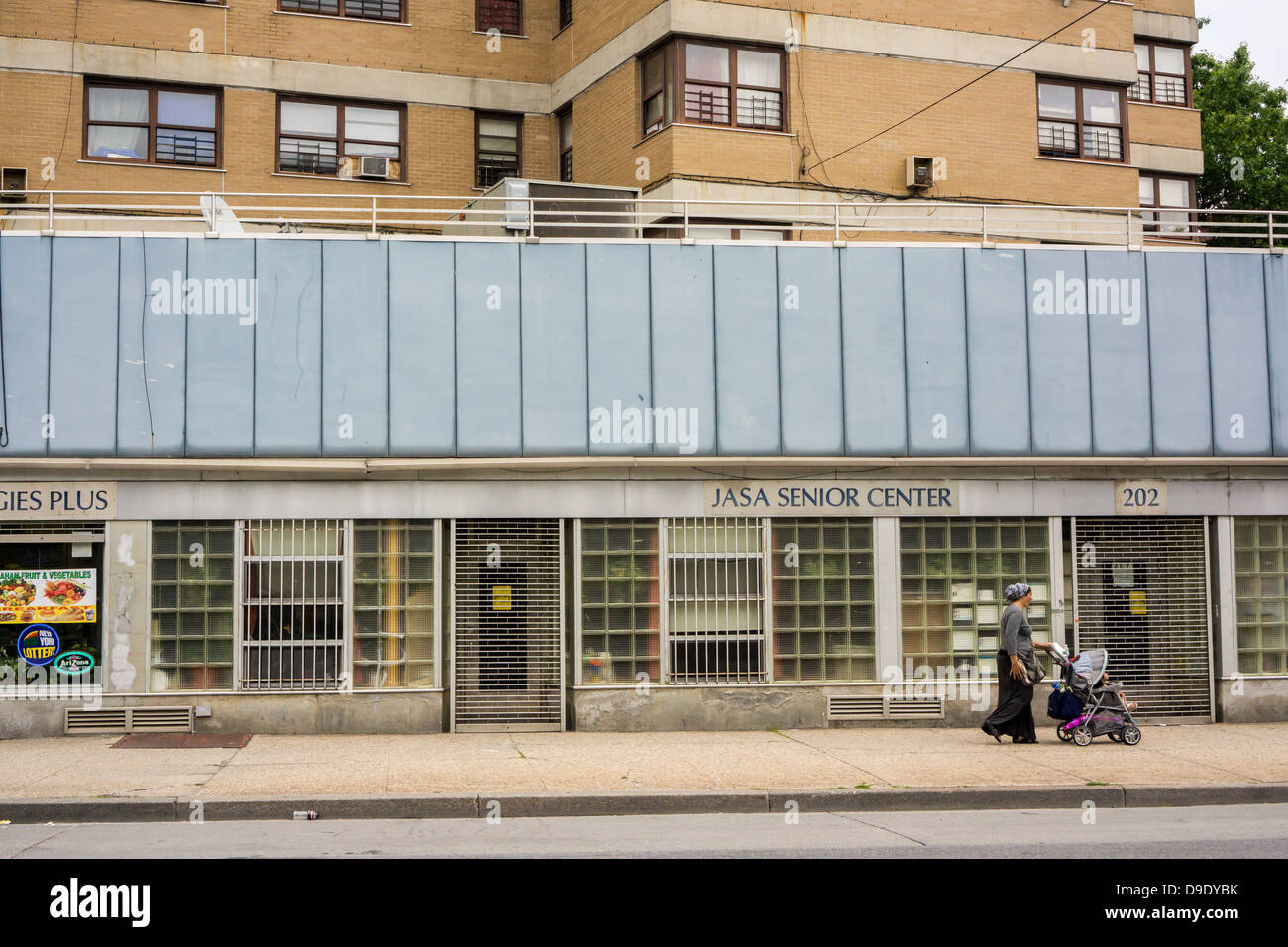 Retail space in the Williamsburg Houses (aka Ten Eyck Houses) on Graham ...
