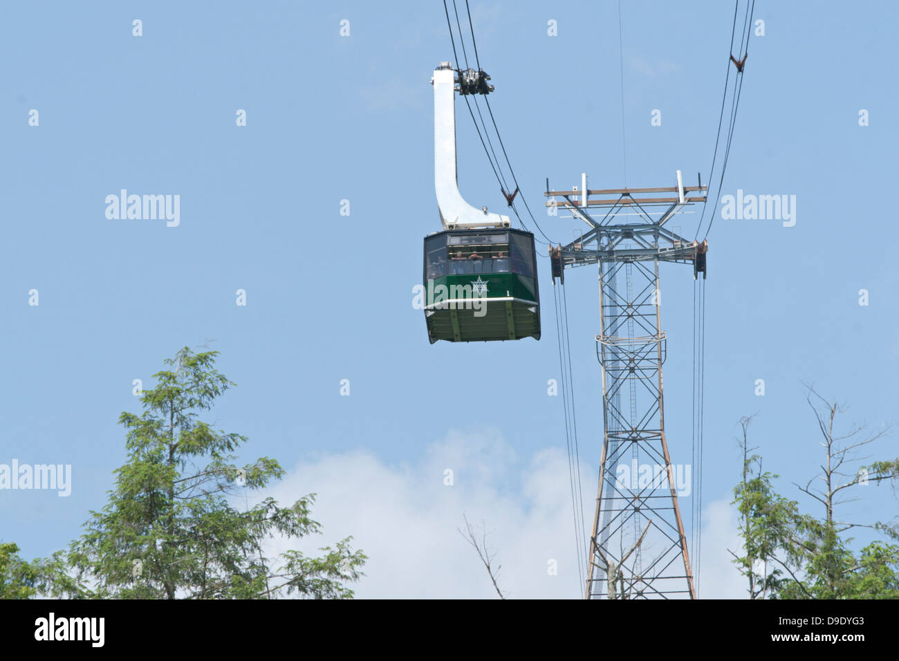 Gondola cable car aerial tramway hi-res stock photography and images ...