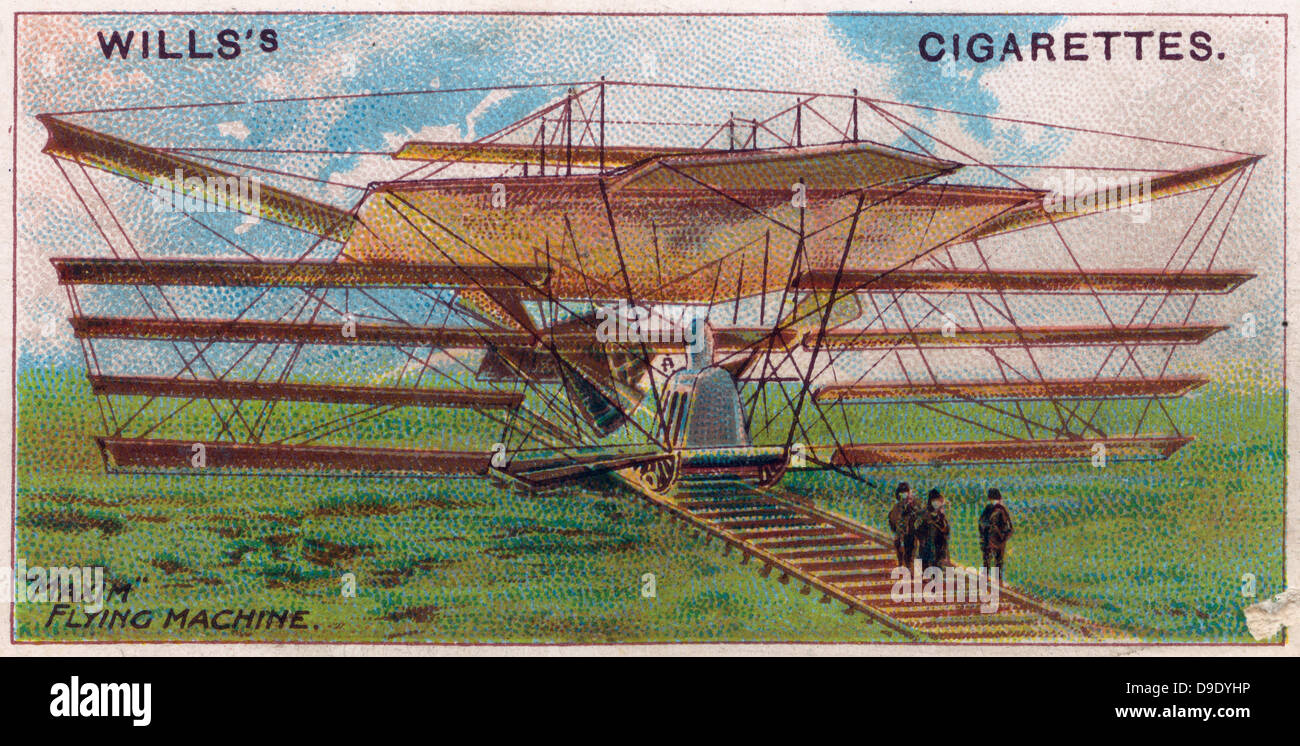 Maxim's flying machine hi-res stock photography and images - Alamy