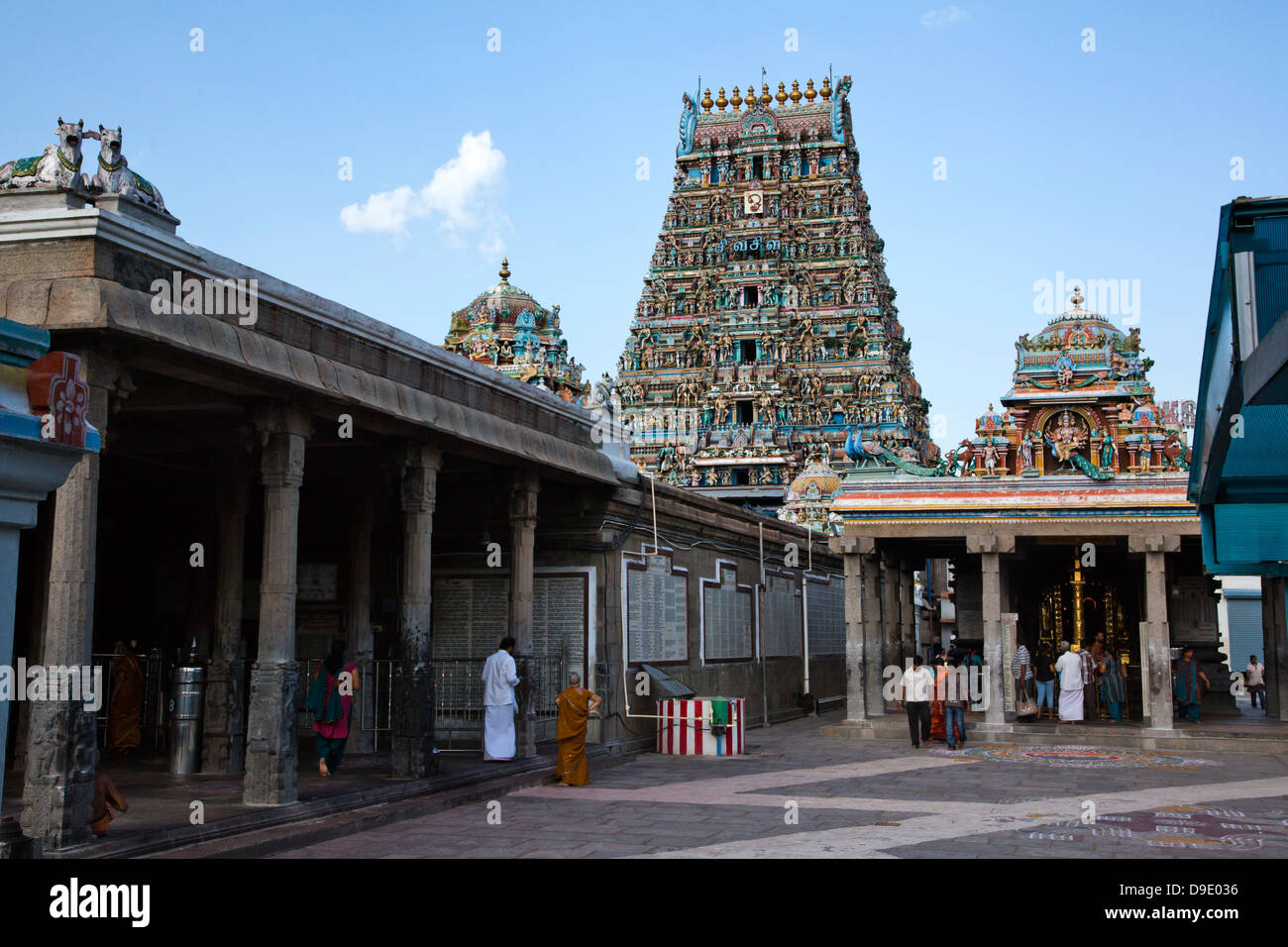 Kapaleeshwarar temple hi-res stock photography and images - Alamy