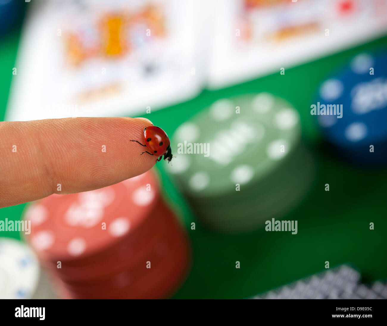 Poker game straight hi-res stock photography and images - Alamy