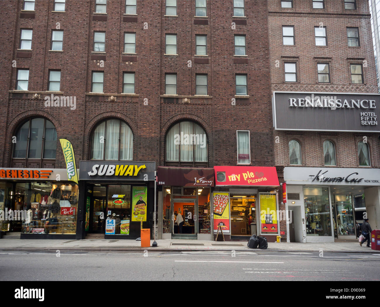 Retail space in the Renaissance Hotel 57 consists of chain stores and ...