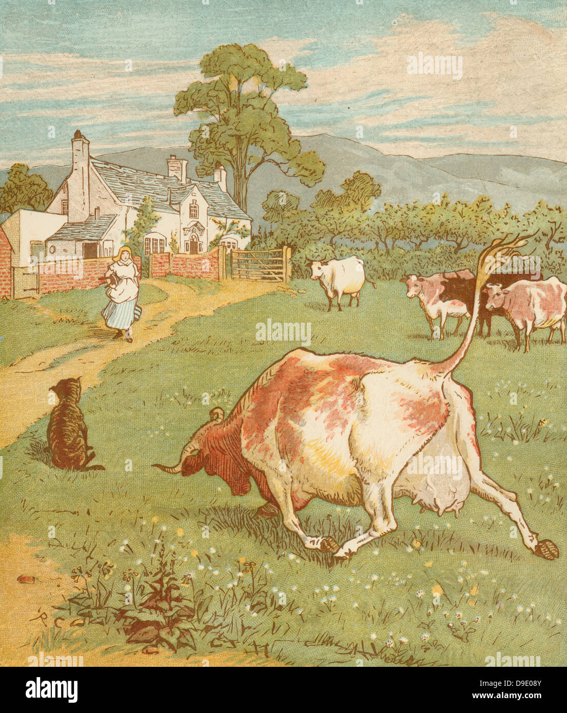 Caldecott house jack built hi-res stock photography and images - Alamy