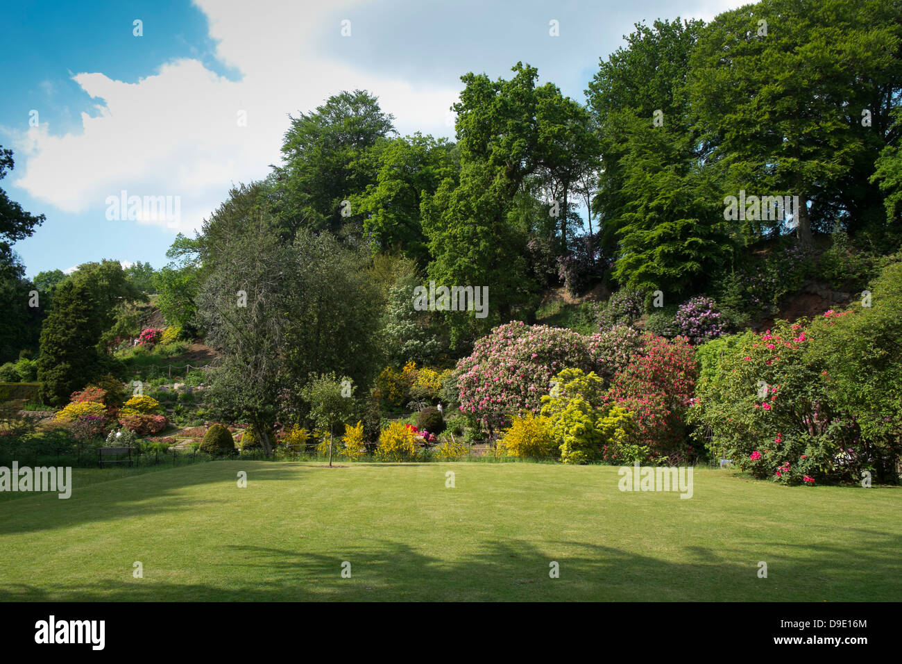 Uk Cheshire Styal, Styal Mill Gardens Stock Photo - Alamy