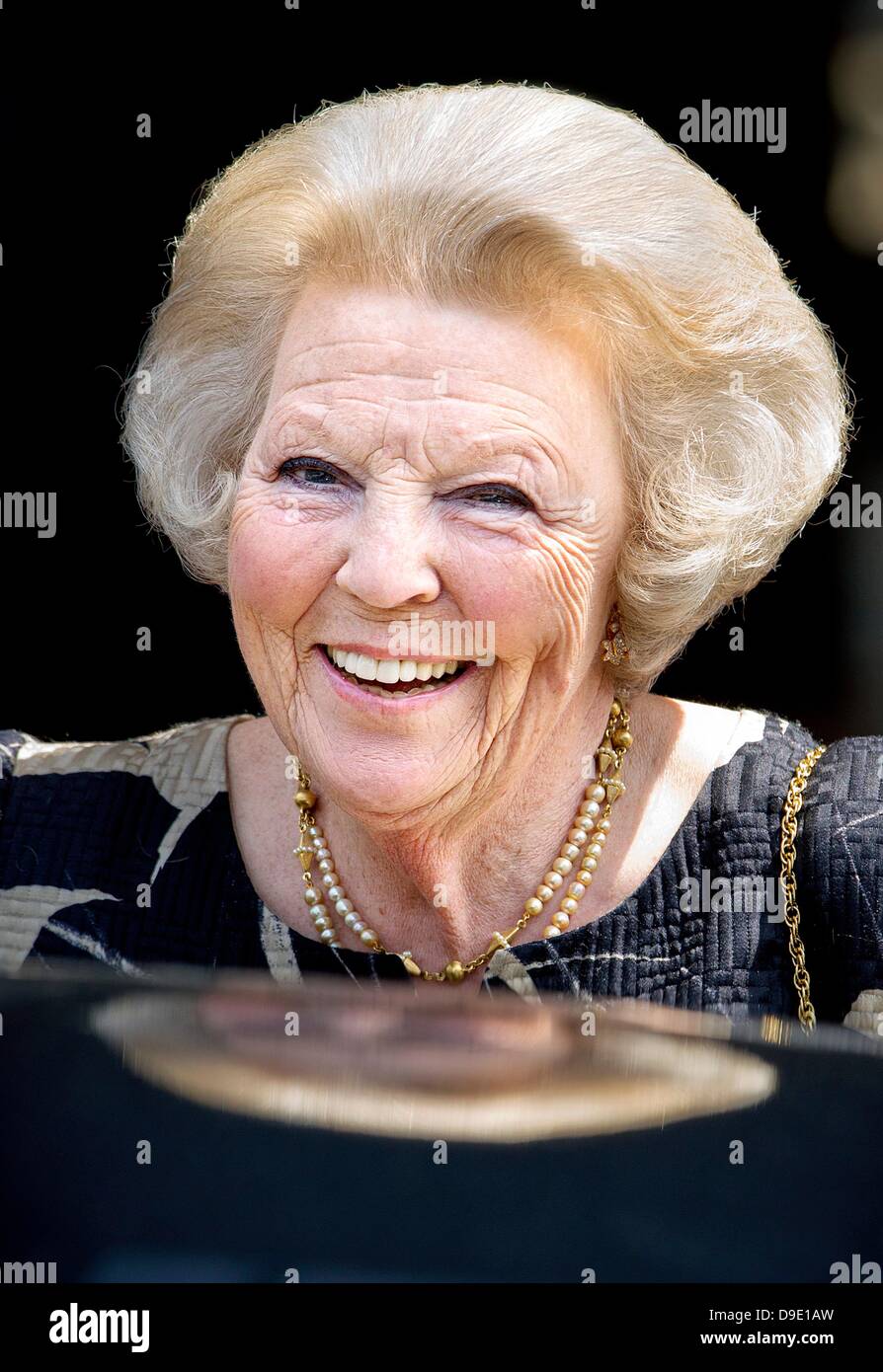 Princess Beatrix of The Netherlands attends the award ceremony of the ...