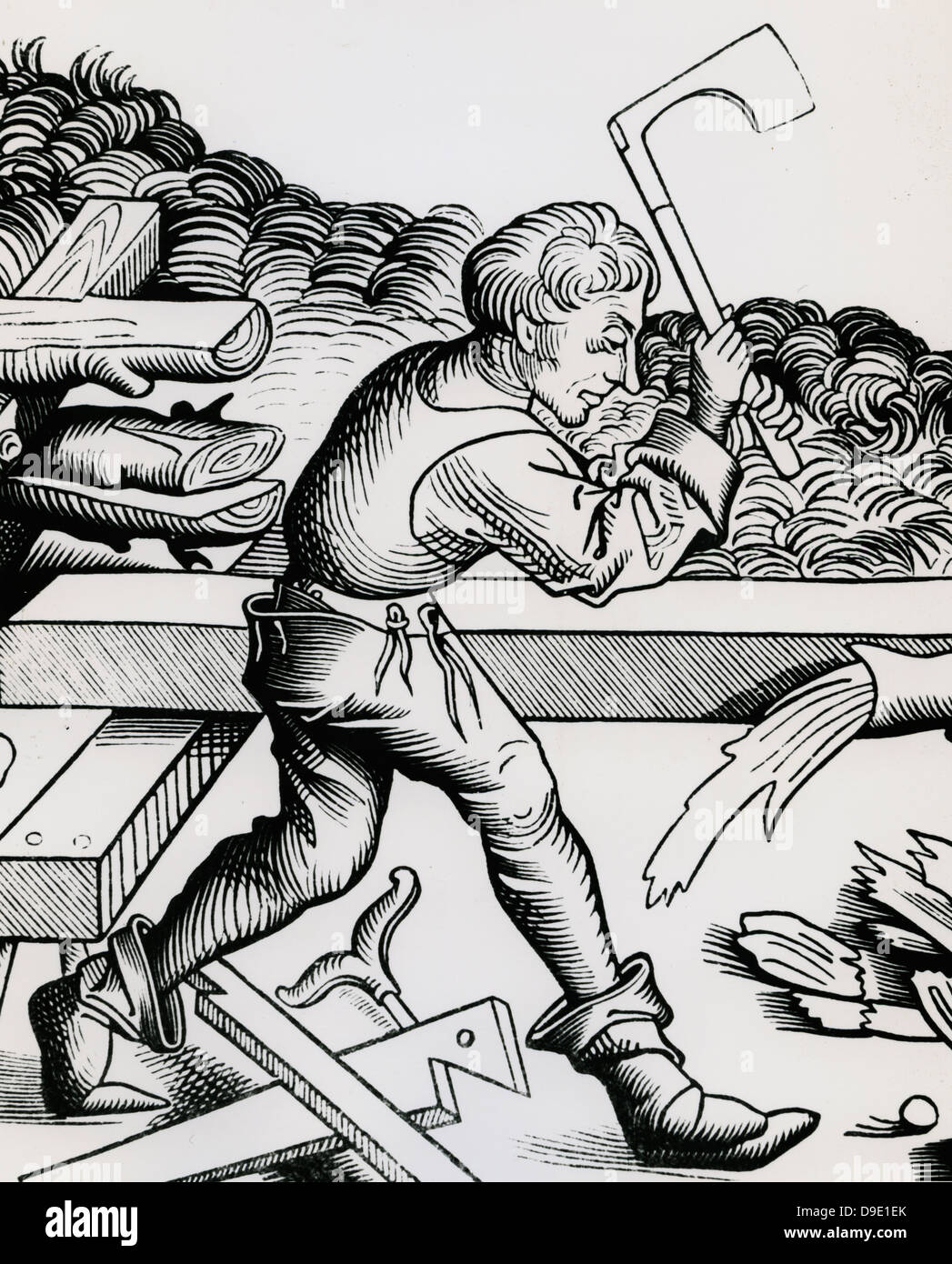 Woodcut 1493 history historical archive archival hi-res stock ...