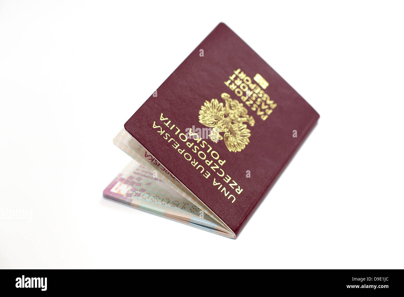 Polish passport hi-res stock photography and images - Alamy