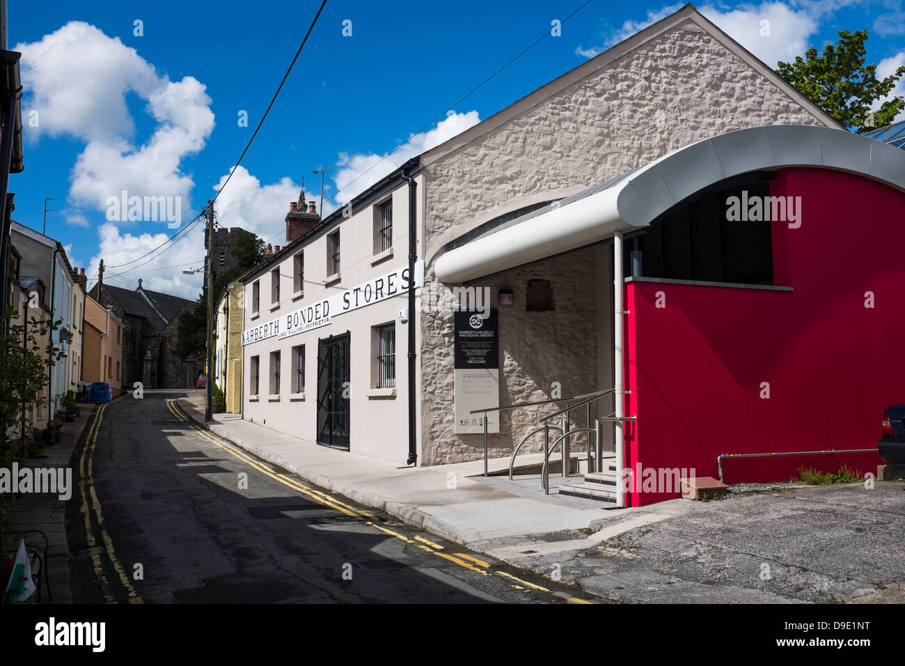 Exterior of the award winning small local museum, Narberth ...