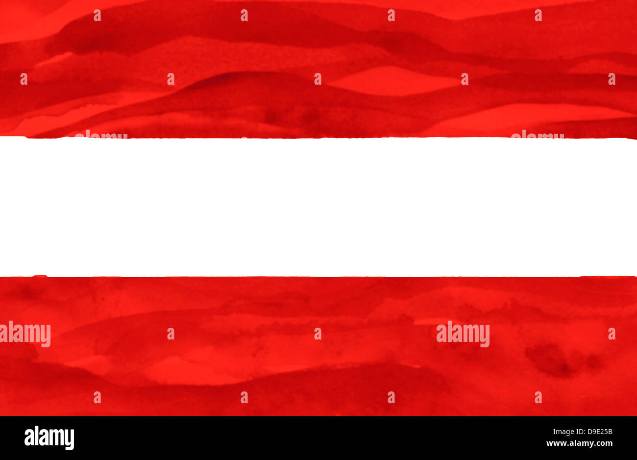 Painted flag of Austria Stock Photo - Alamy