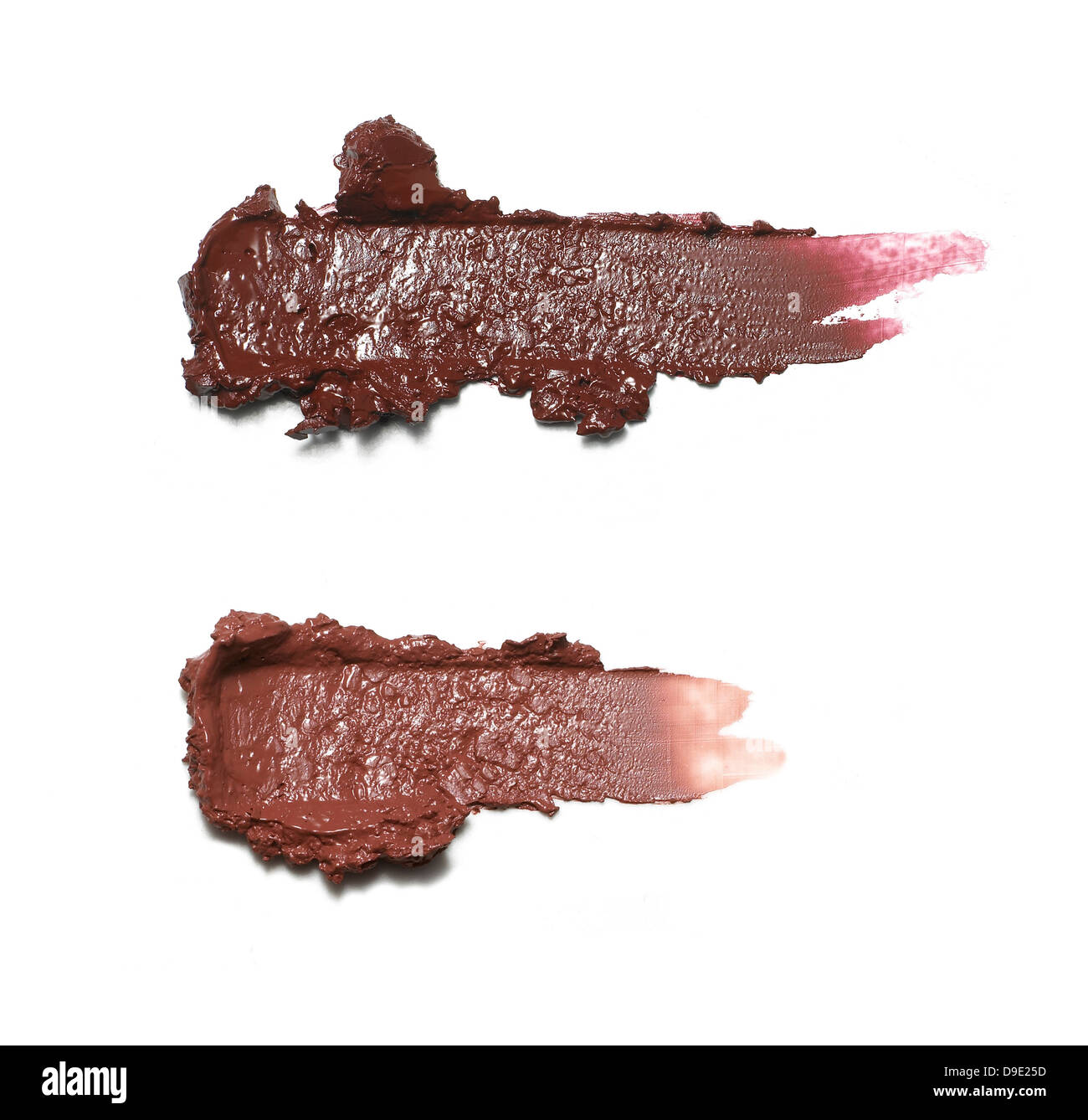 lipstick crush smudge cut out onto a white background Stock Photo - Alamy