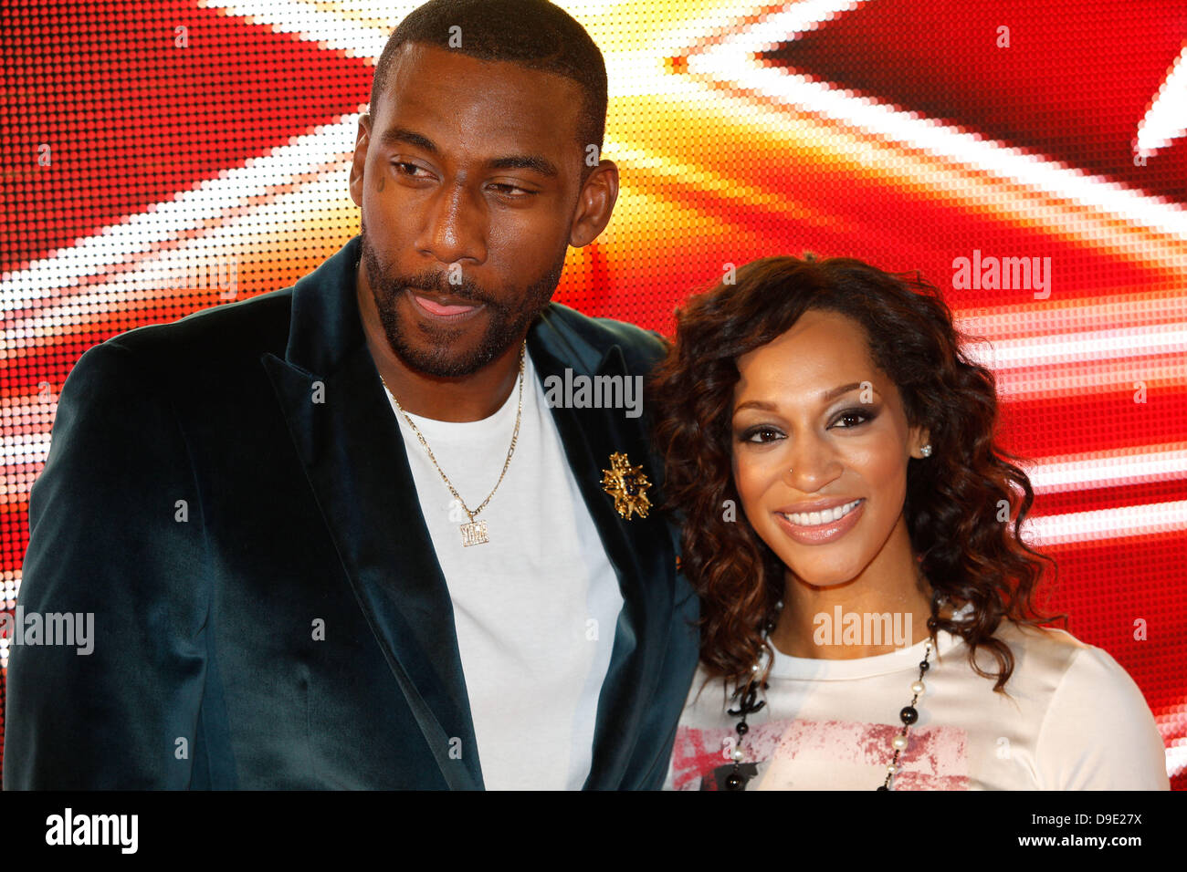 New York, NY, USA. June,17th, 2013. Alexis and Amare Stoudmire attend ...