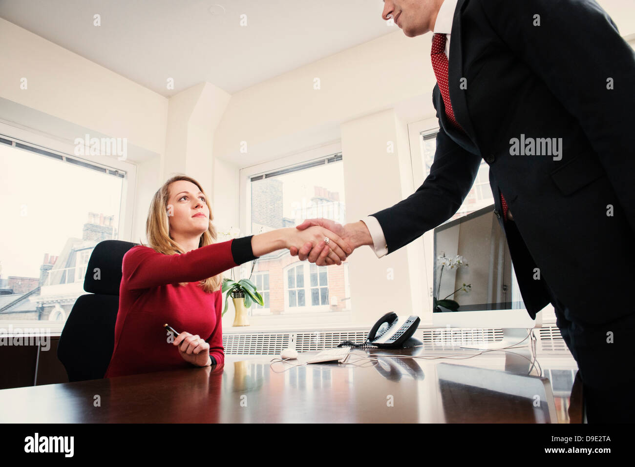 1960s people shaking hands hi-res stock photography and images - Alamy