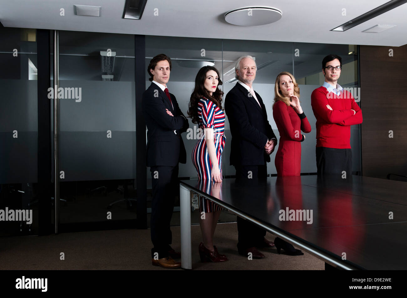 Business executives in meeting room Stock Photo - Alamy