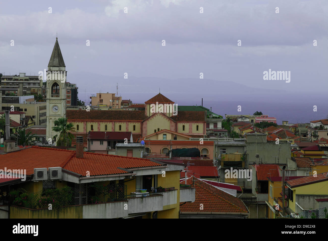 Historic center of Palmi, Calabria, Italy Stock Photo - Alamy