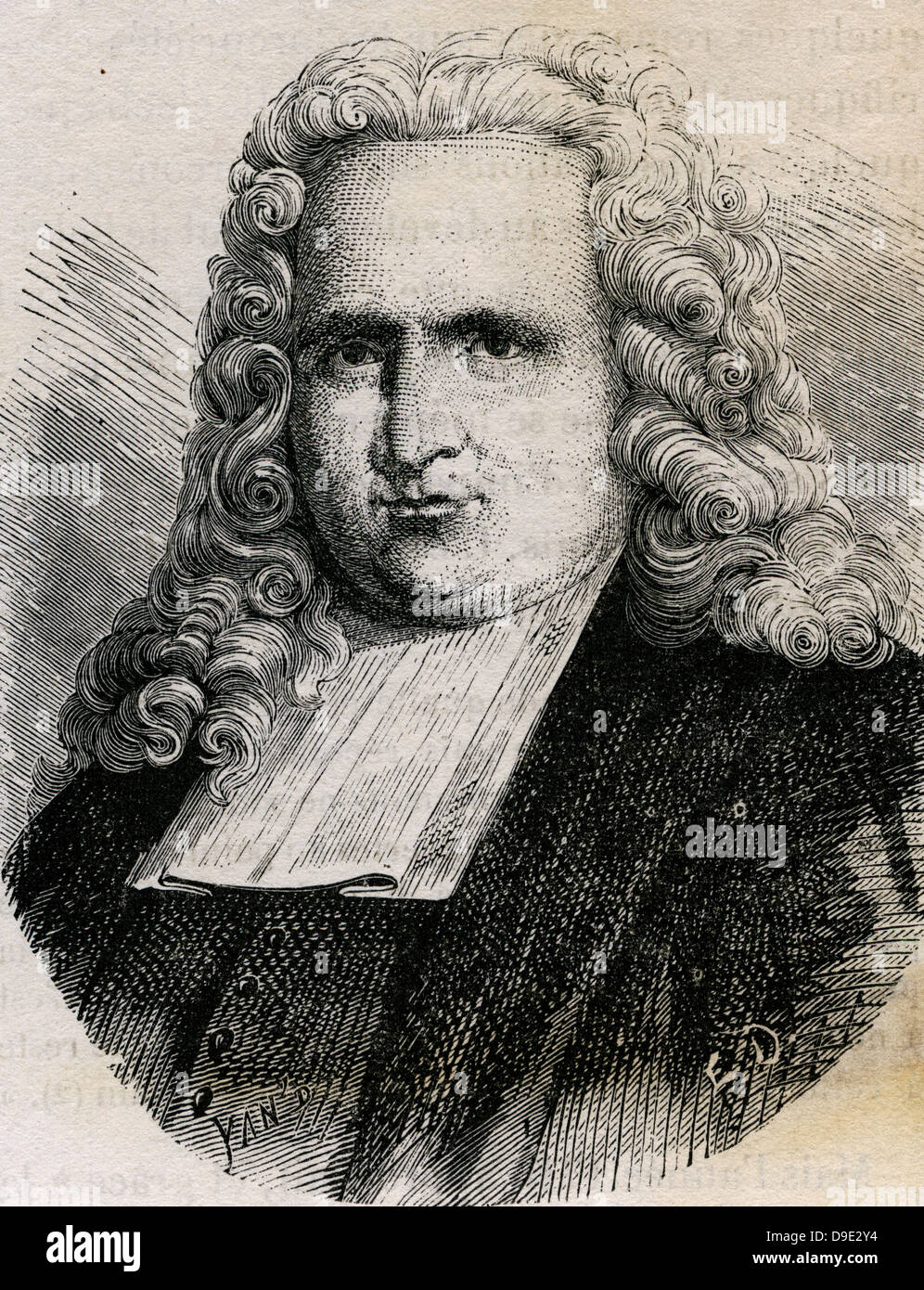 Pieter von Musschenbroek (1692-1761), Dutch physicist Stock Photo - Alamy
