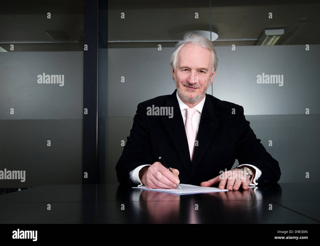 Business executive in a meeting room Stock Photo - Alamy
