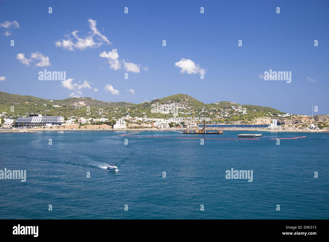 Coast line at Ibiza, Spain Stock Photo - Alamy