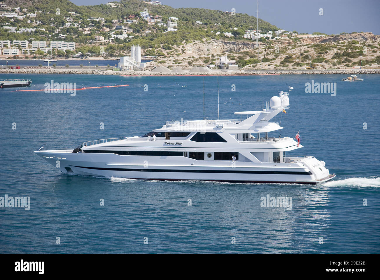 Yacht at the sea Stock Photo - Alamy