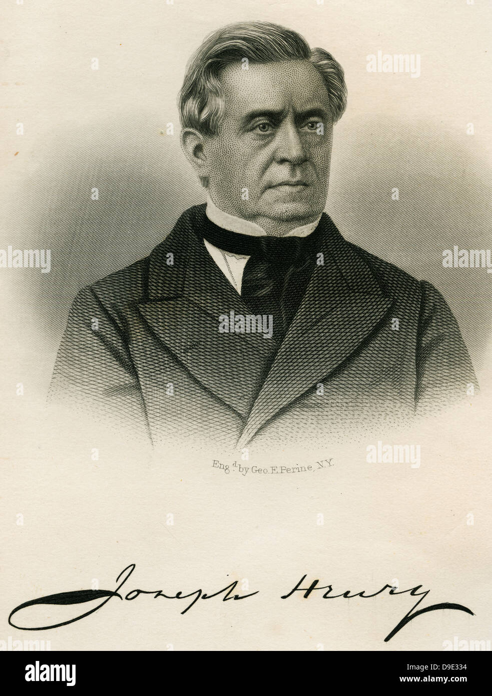 Joseph henry 1797 1878 american physicist hi-res stock photography and ...