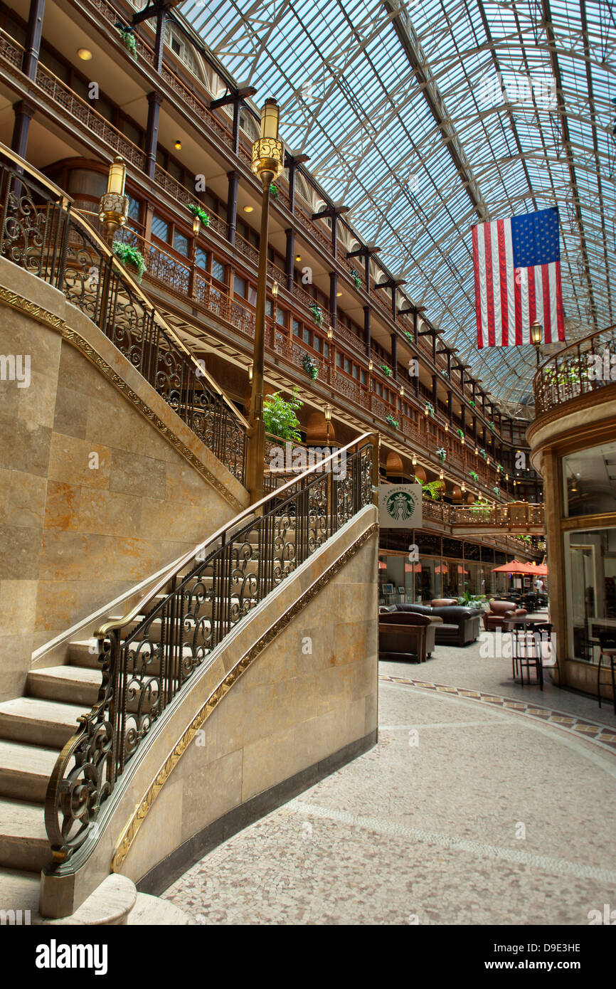 HISTORIC VICTORIAN SHOPPING ARCADE HYATT REGENCY HOTEL DOWNTOWN ...