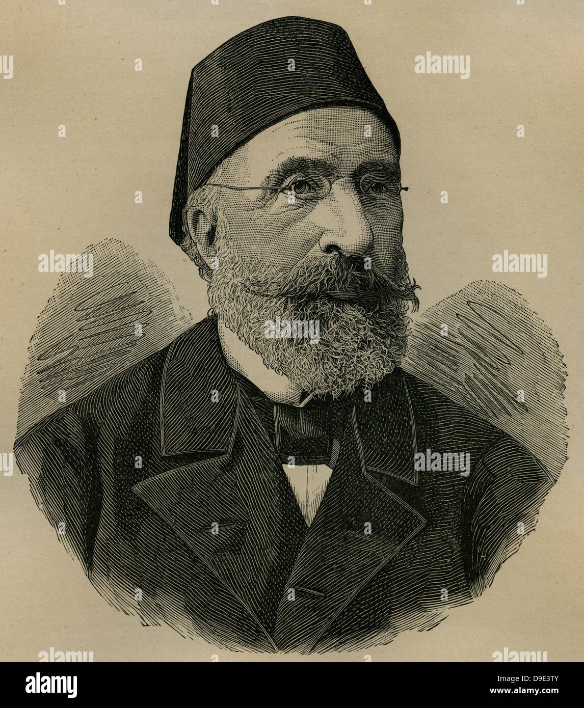 Midhat Pasha (1822-1884) Ottoman Turkish statesman and reformer Stock ...