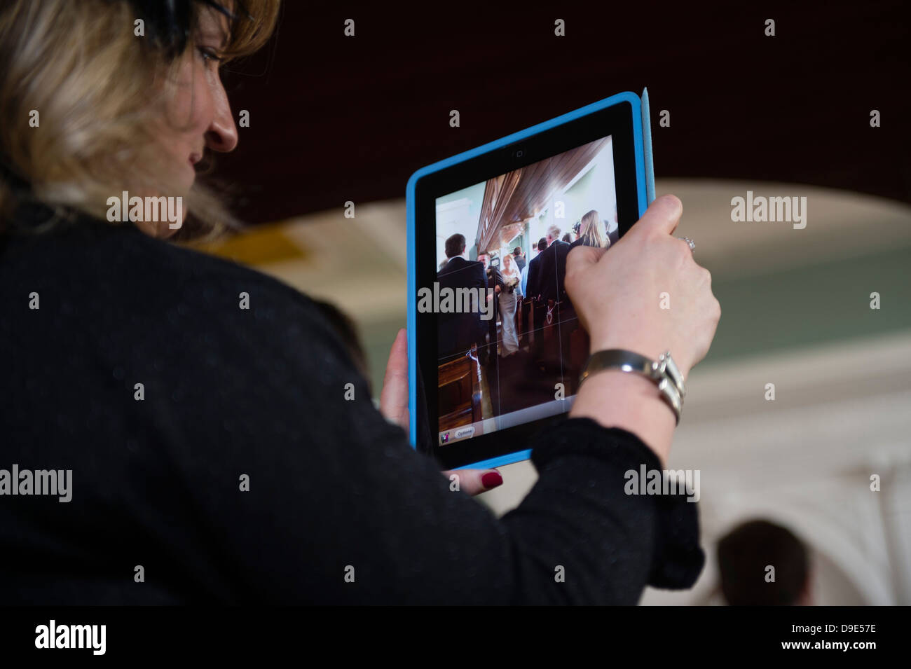 Guest Recording Wedding High Resolution Stock Photography and Images ...