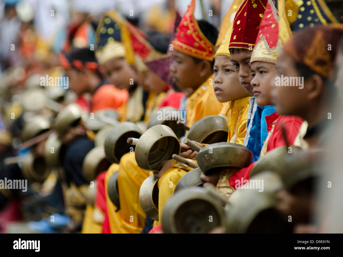 Talempong is a traditional percussion instruments Malay tribes. The ...