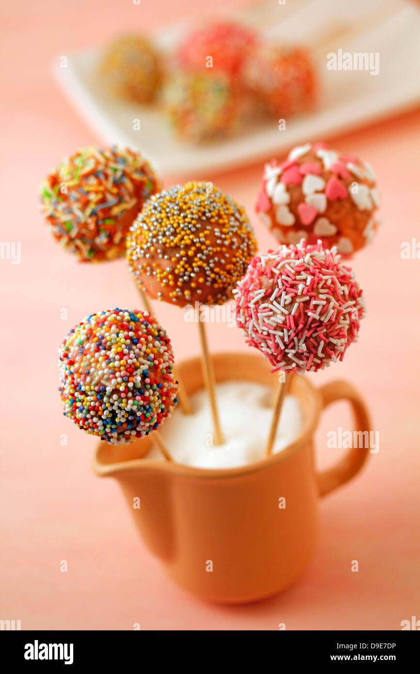 Strawberry cape pops. Recipe available Stock Photo - Alamy