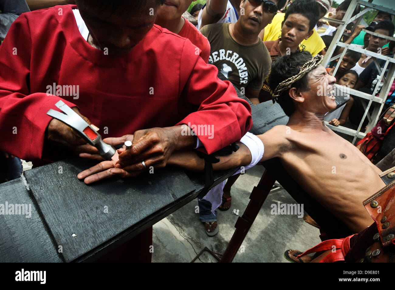 Easter celebrations, including real crucifixions, in San Fernando ...
