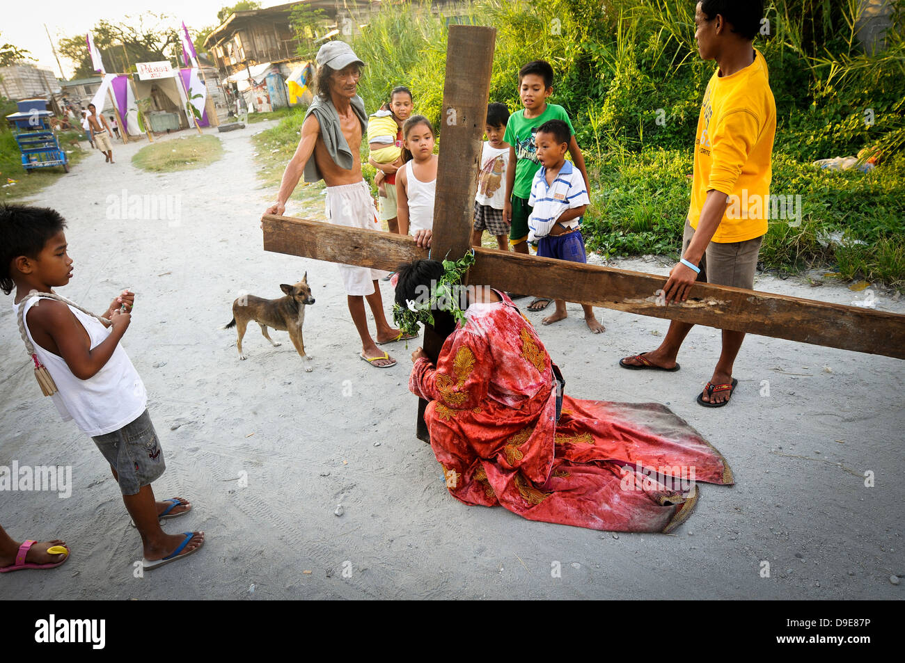 Easter celebrations, including real crucifixions, in San Fernando ...