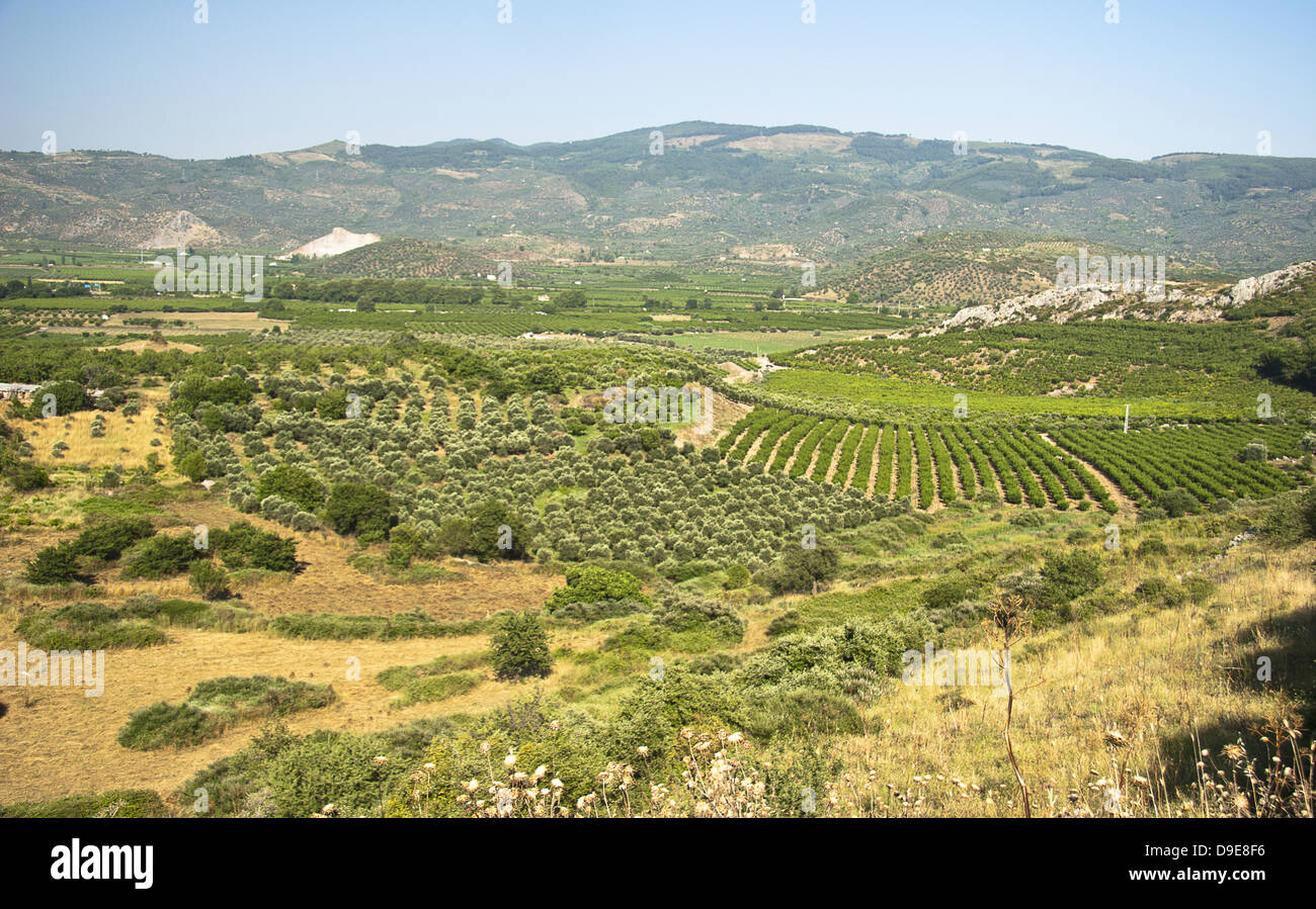 Landscape View of valley Stock Photo - Alamy