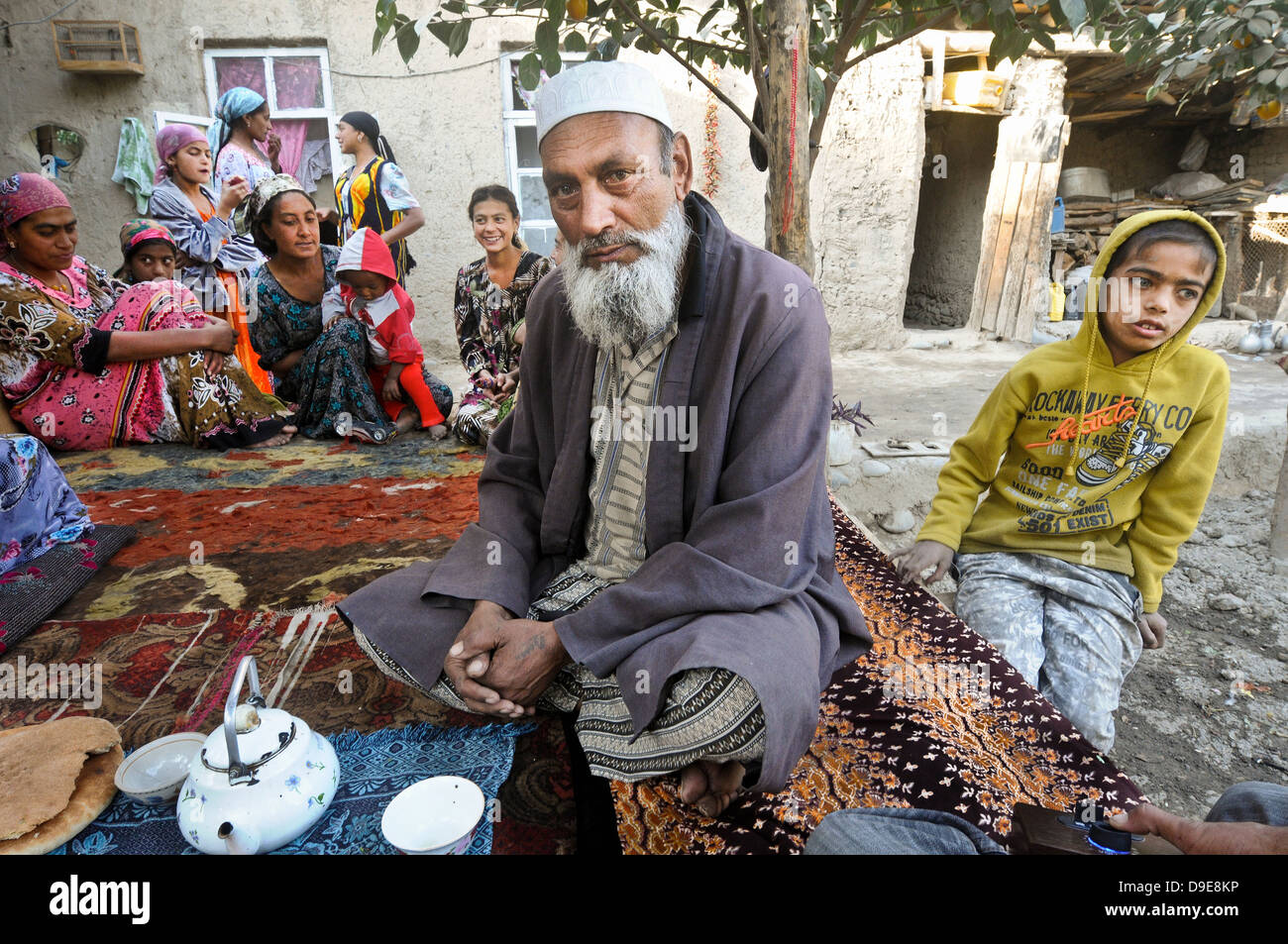 Gypsy life in Tajikistan Stock Photo - Alamy