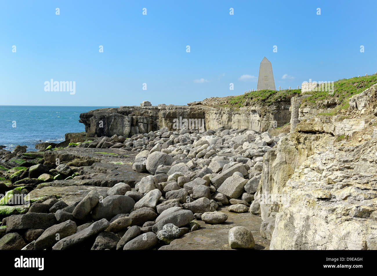 Trinity House Obelisk. built to warn of a dangerous shelf of underwater ...