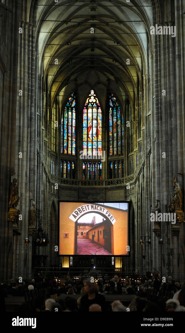 FILE - A file picture taken in St. Vitus Cathedral in Prague, Czech ...