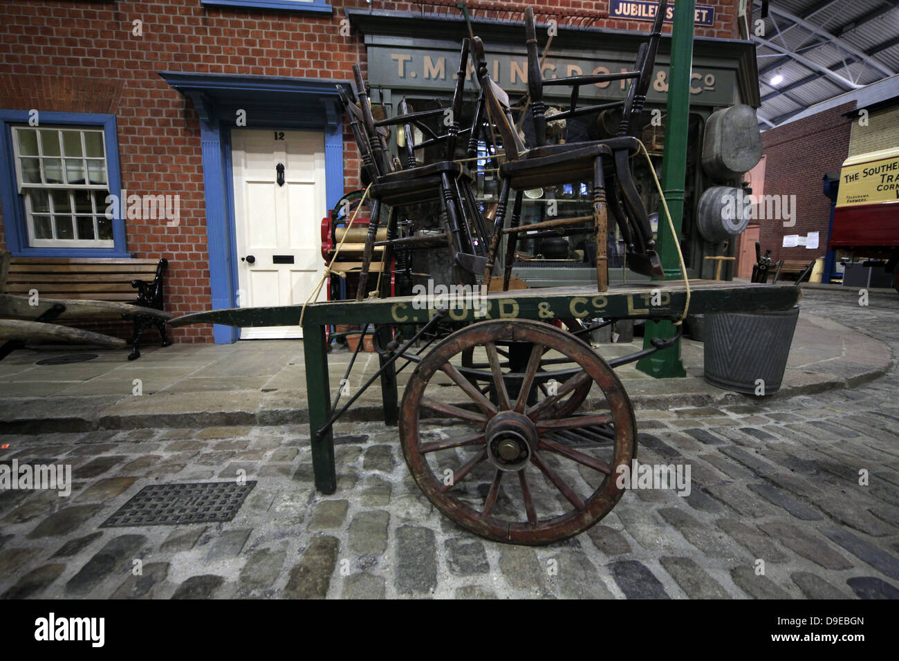 Old hand cart hi-res stock photography and images - Alamy