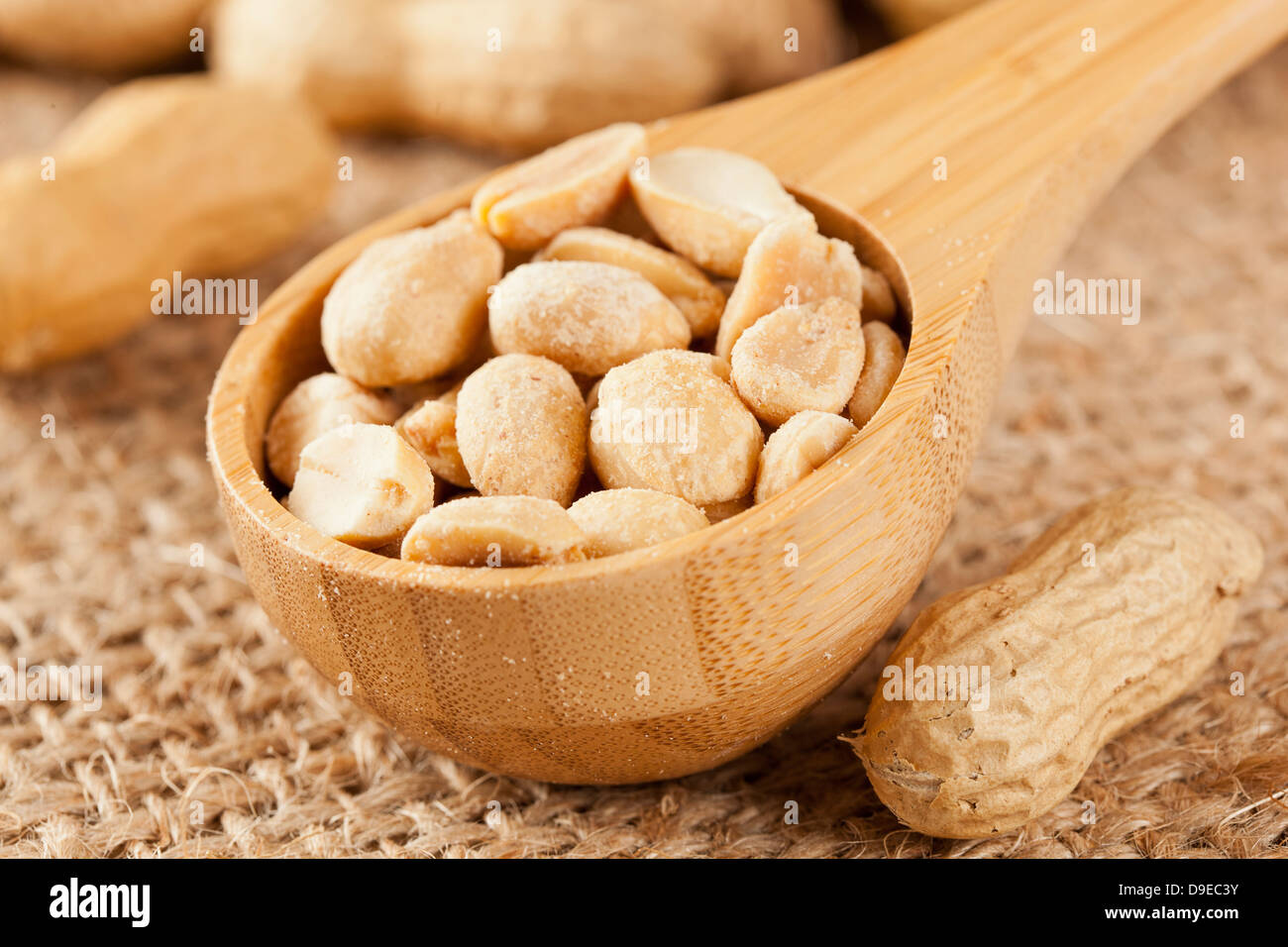 Fresh Dry Organic Peanuts against a background Stock Photo - Alamy