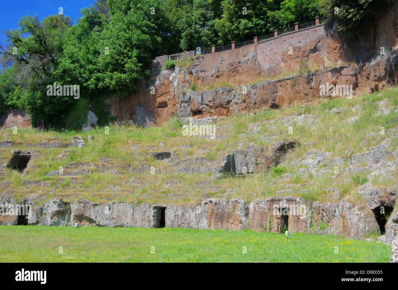 Sutri Amphitheater - Sutri amphitheatre 01 Stock Photo - Alamy