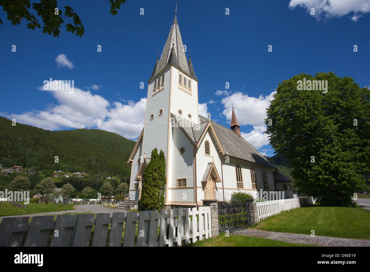 Stordal Church, Møre and Romsdal county, Norway Stock Photo - Alamy
