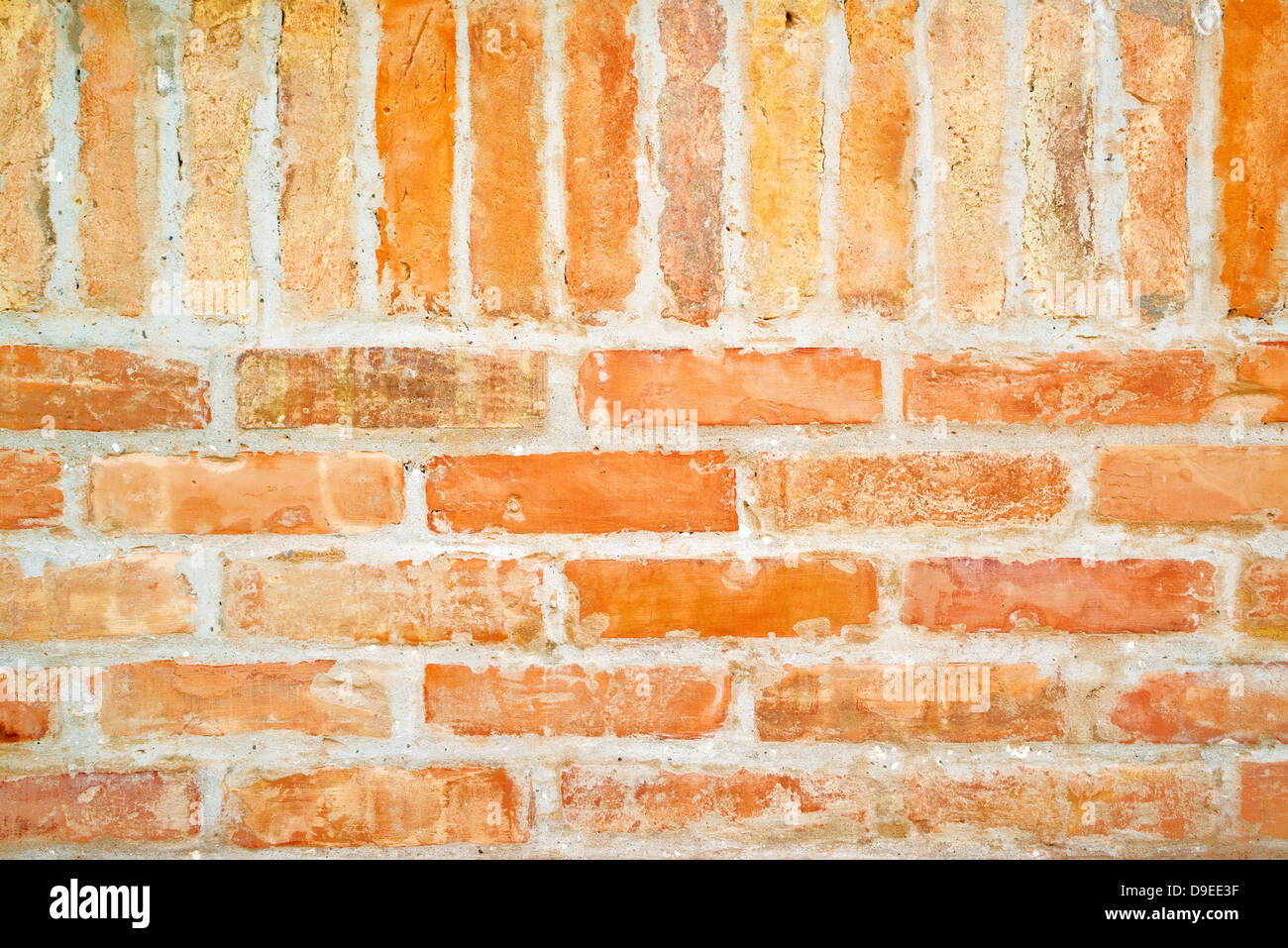 Weathered brick wall texture, urban background image Stock Photo - Alamy
