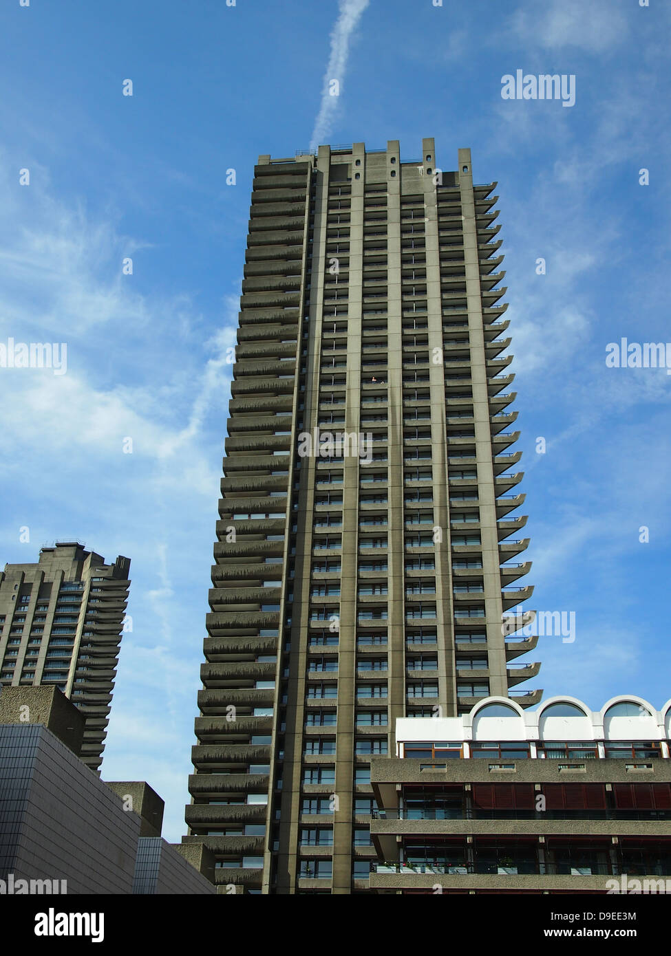 Building at the Barbican complex Stock Photo - Alamy