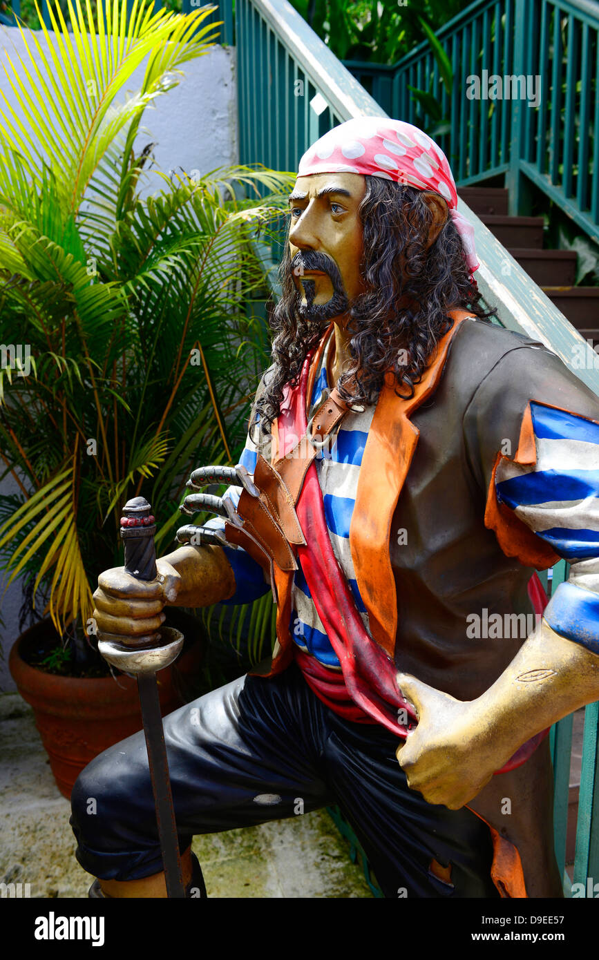 Pirate Statue Mountaintop Resort St. Thomas Virgin Islands USVI ...