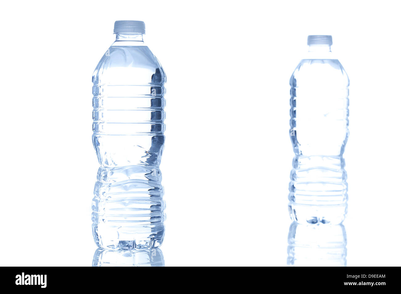 Refreshing water in a bottle against a background Stock Photo - Alamy