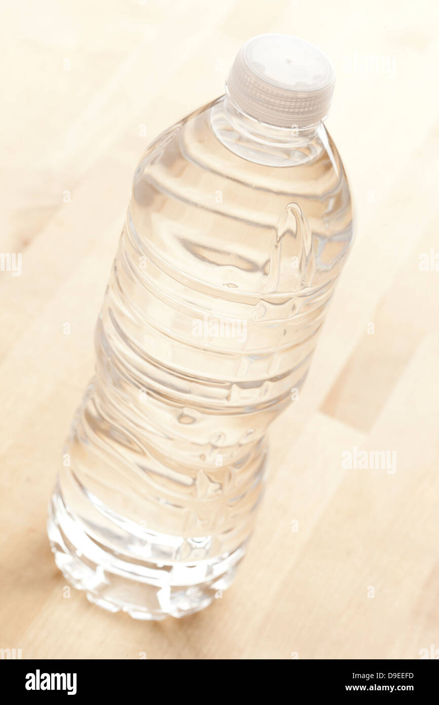 Refreshing water in a bottle against a background Stock Photo - Alamy