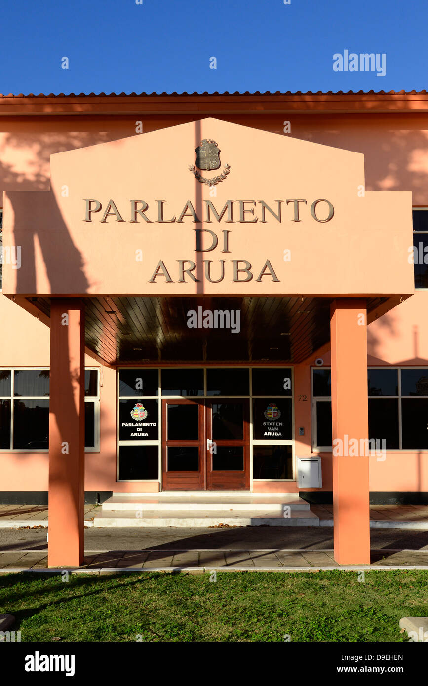 Parliament Aruba Oranjestad Netherland Antilles NA Caribbean Stock ...