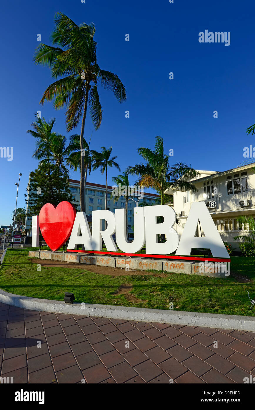 I love aruba hi-res stock photography and images - Alamy